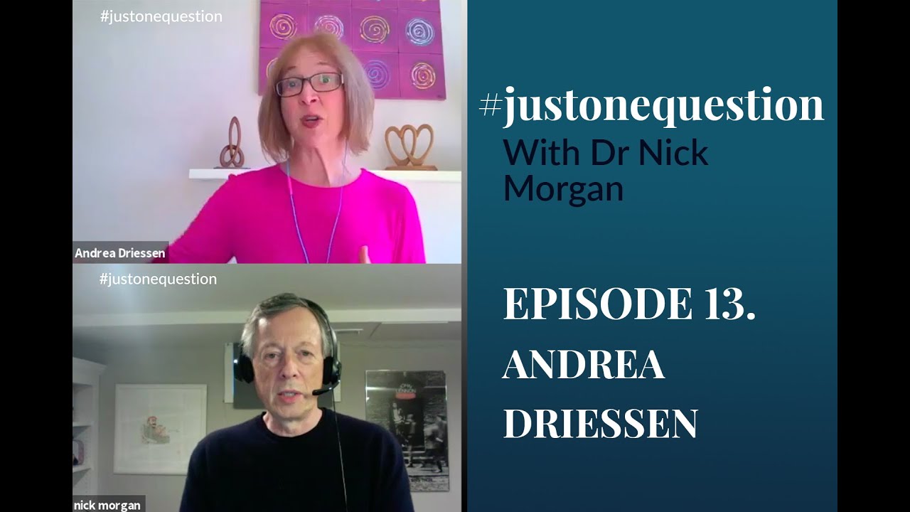 Just One Question Episode 13: Nick chats with award winning author and ...