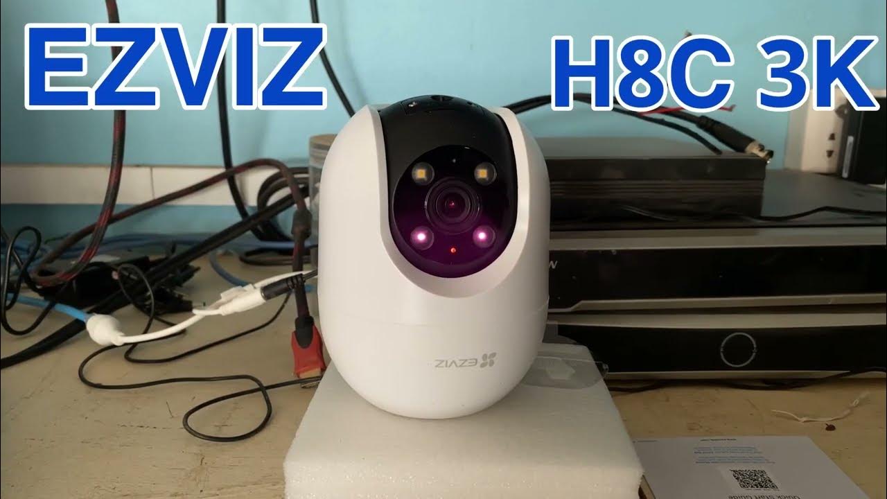 Camera Wifi EZVIZ C8C 3K Live-view Testing - YouTube