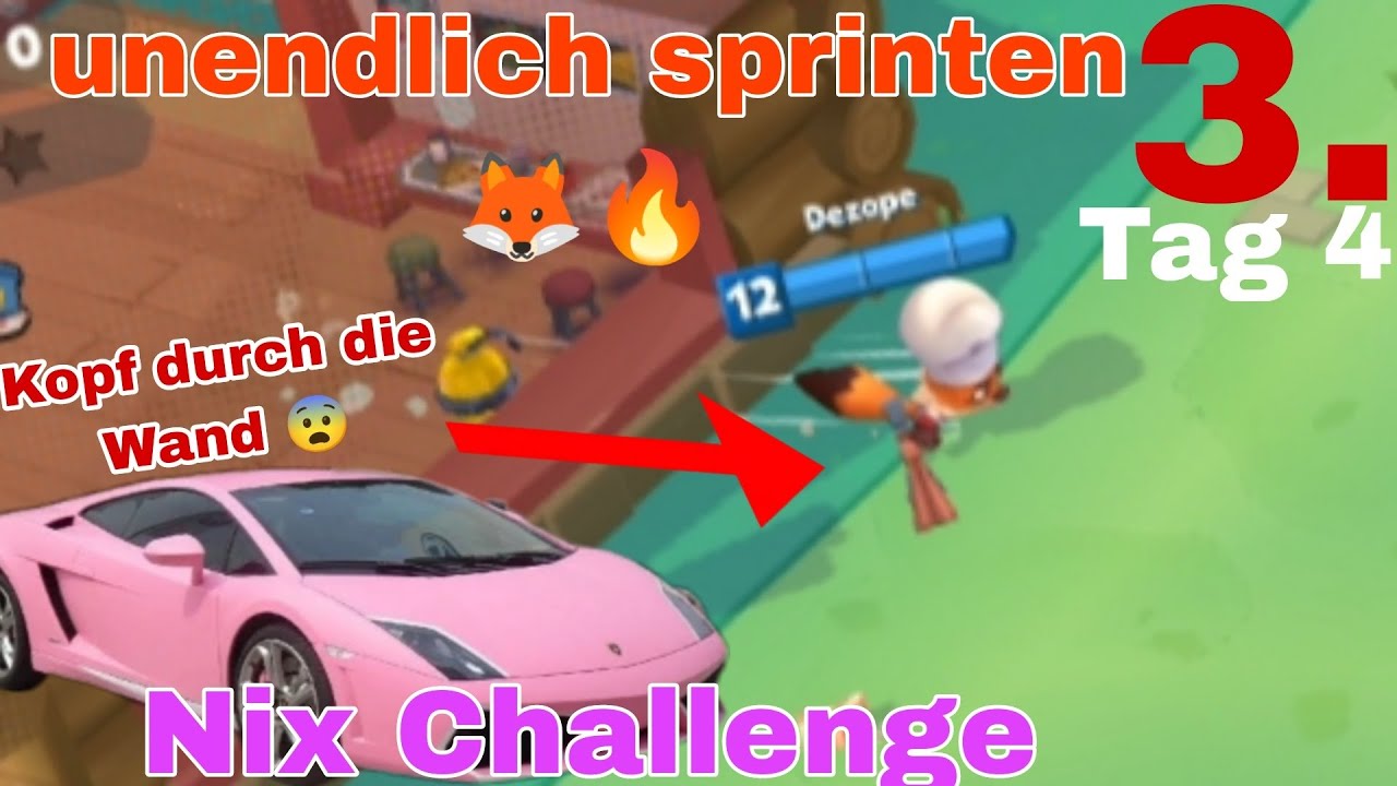 So kommst du durch die Wand😨 - Unendlich sprinten mit Nix 🦊- Nix ...