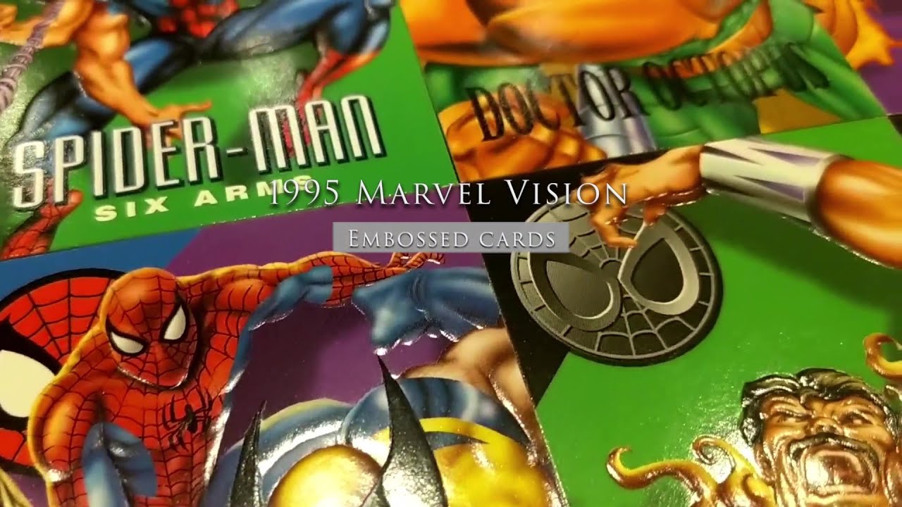 1996 Marvel Vision [Embossed Cards set] - YouTube
