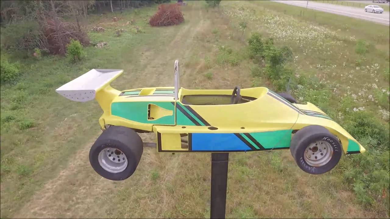 Fly Over the Former Formula K Go-Cart Track in Mattawan, Michigan - YouTube