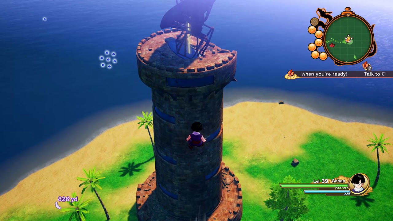 How to get Dragon Ball in Tower Enemy Base Dragon Ball Z Kakarot - YouTube