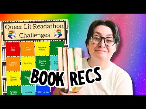 Books To Read for the Queer Lit Readathon Round 17 🏳️‍🌈 📚 | 20+ Pride Month Book Recs & My Hopefuls