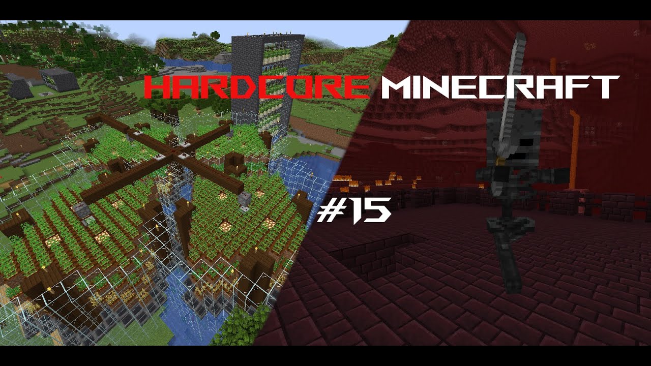 How to almost lose a 1000 Day Hardcore World (Hardcore Minecraft) #15 - YouTube