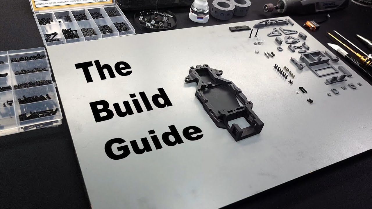 3D Printed Rc Race Car - Build Guide - 1/28th scale CRH28 Club Race ...