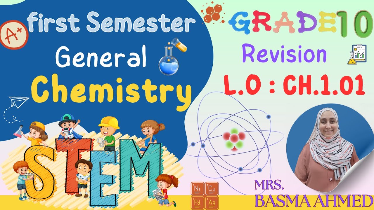 E01- STEM Grade 10 - First Semester - Chemistry - Revision on L.O : CH ...