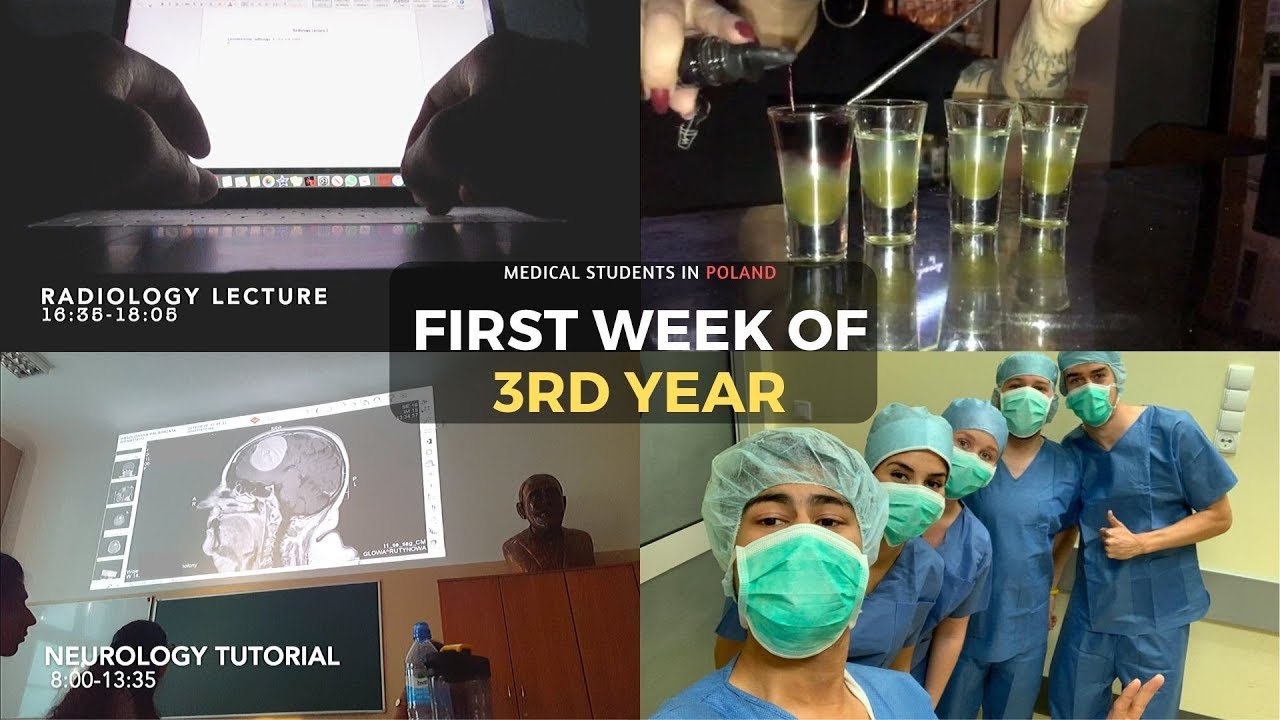 FIRST WEEK OF MED SCHOOL IN BYDGOSZCZ| Studying medicine in Poland ...