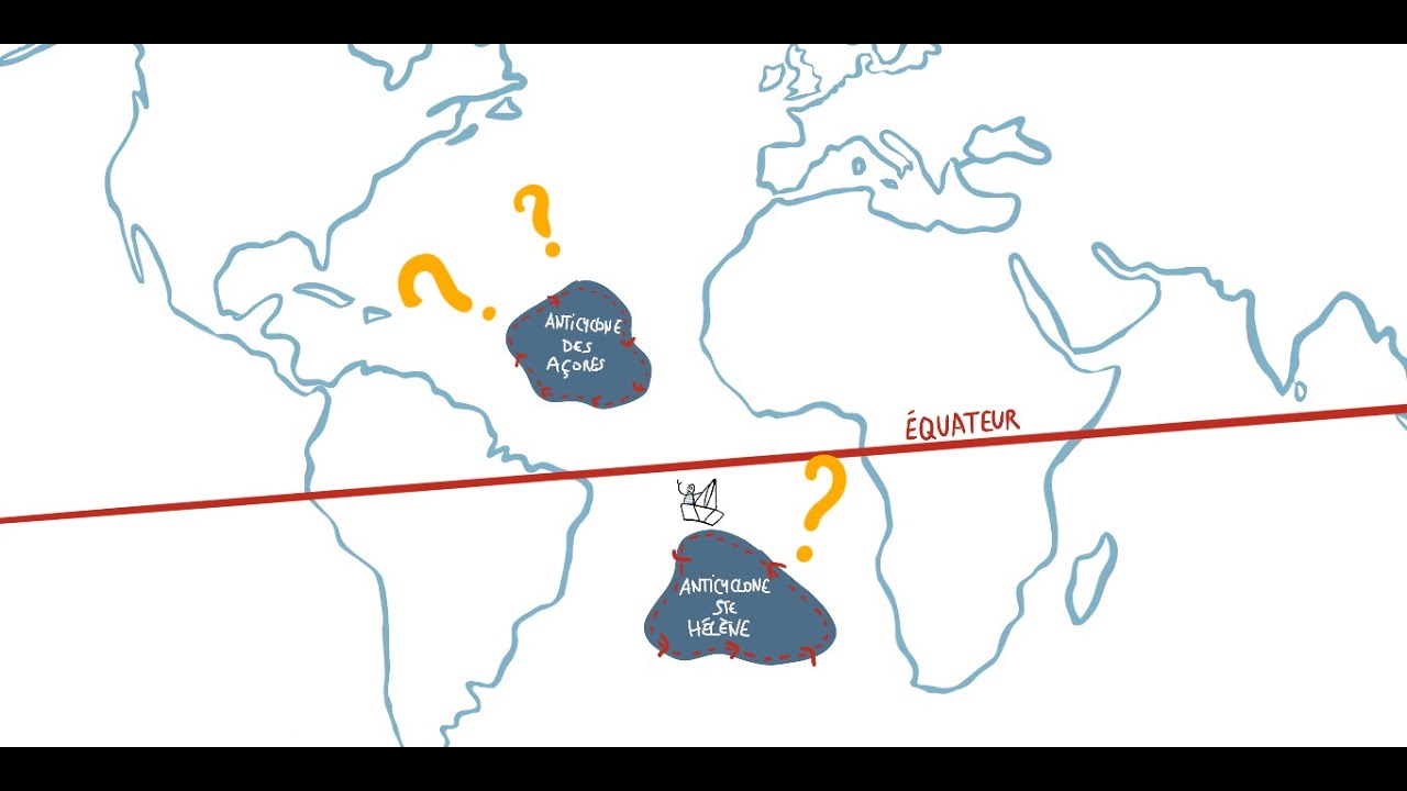 Les ANTICYCLONES des Açores et de Sainte Hélène - Websérie Vendée Globe ...