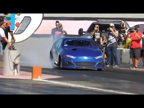 PRO MOD DRAG RACING 5.95 QUALIFIED | Summit motorsportspark #toyota # ...