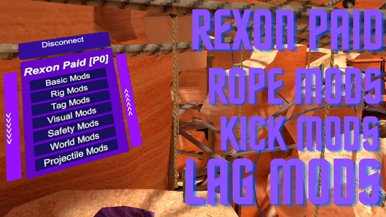 THIS MENU HAS FIXED ROPE AND LAG MODS? (gorilla tag mod menu showcase ...