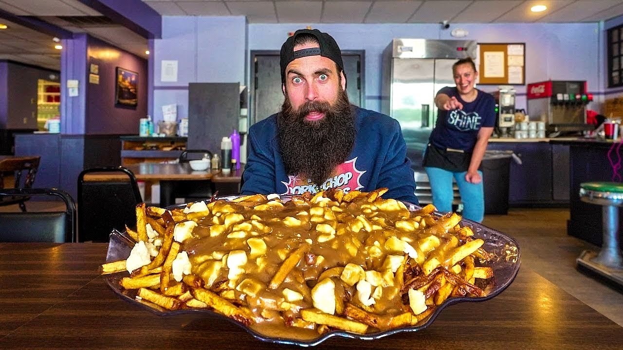 THIS POUTINE CHALLENGE HAS ONLY BEEN BEATEN 7 TIMES IN 11 YEARS ...