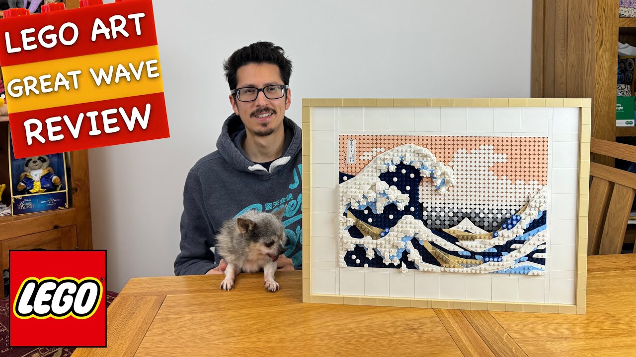 LEGO Art - Hokusai’s The Great Wave Review - YouTube