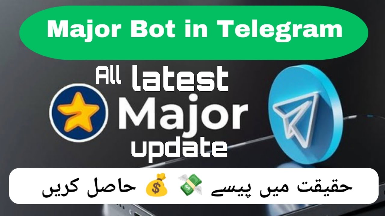 Major Bot in Telegram - YouTube