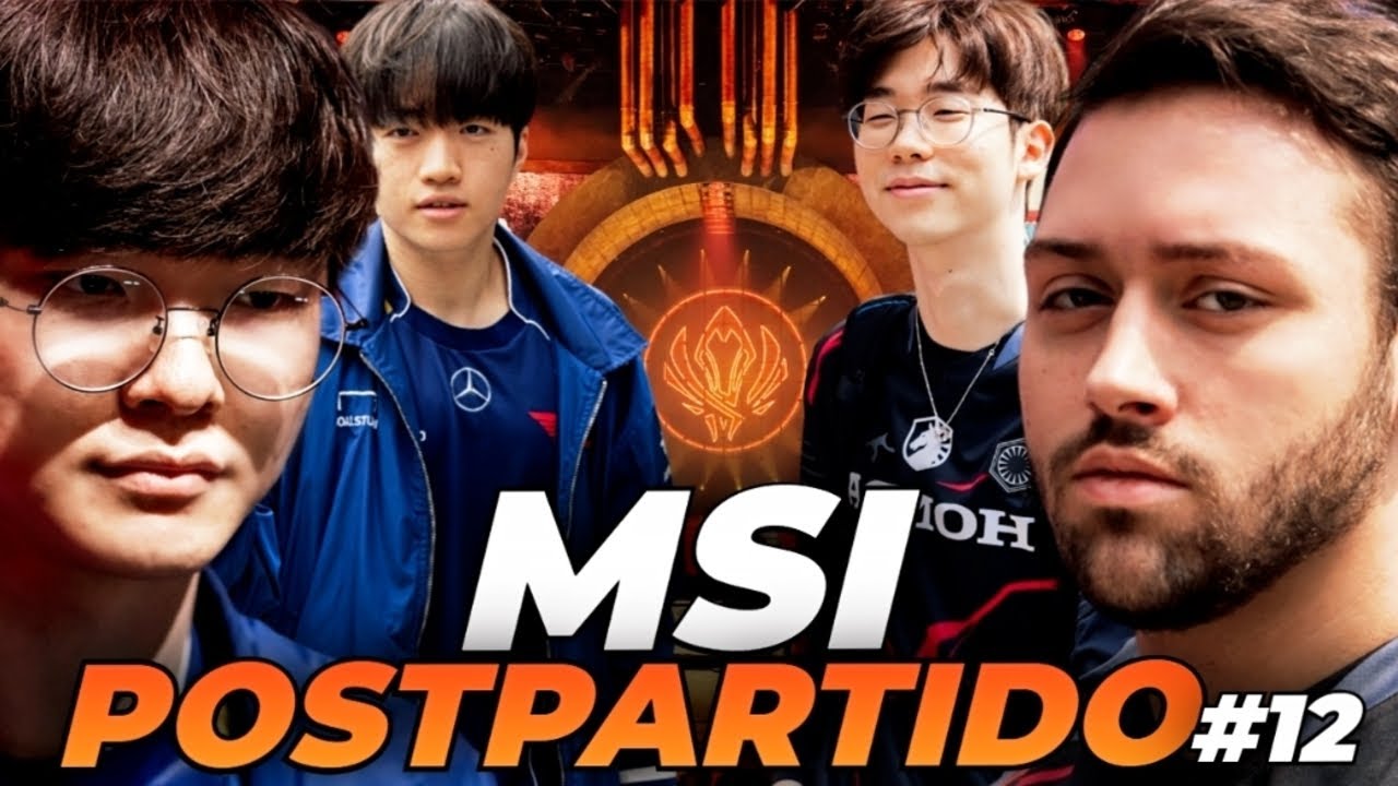 ¿CRISIS de FAKER y de T1 en el MSI? 💀 - Postpartido MSI 2024 - YouTube