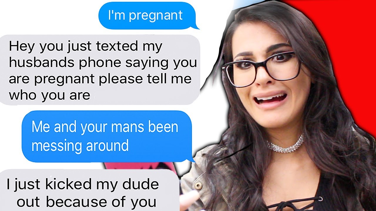 Im Pregnant Wrong Person Text Prank Youtube