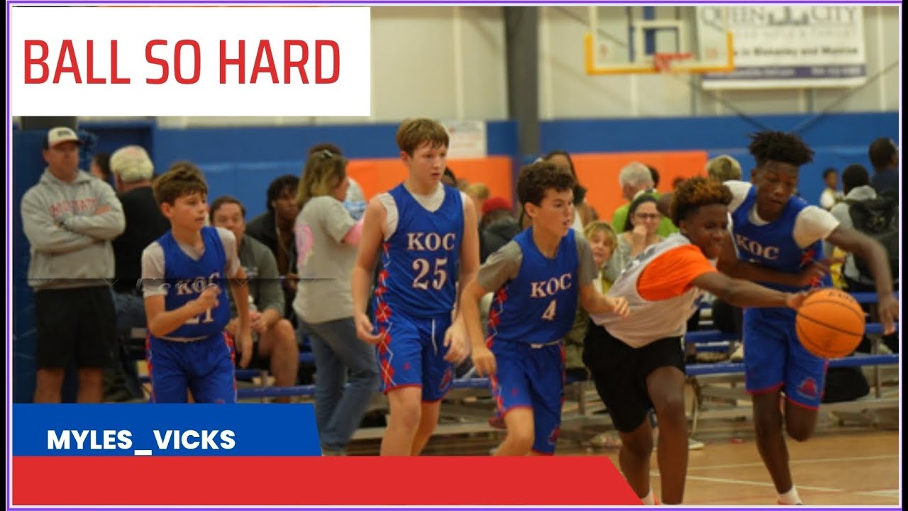 MYLES VICKS BALL SO HARD - YouTube