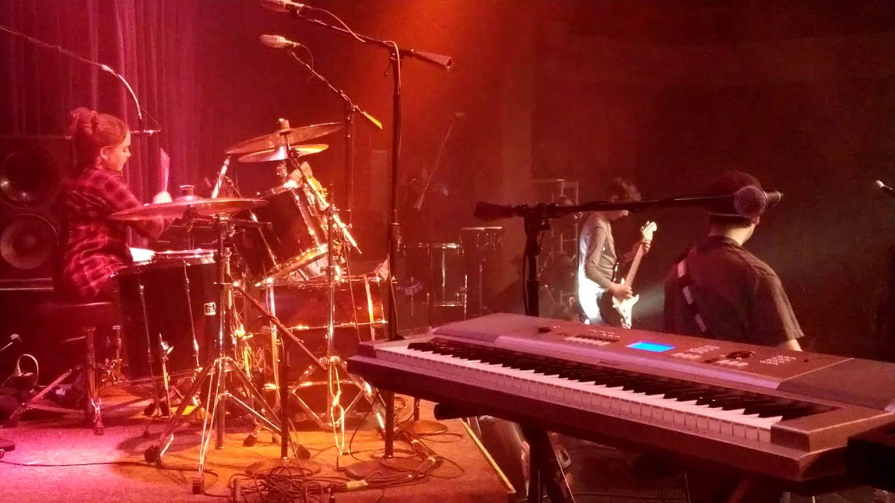 Kami Johnson (10yrs old, first year drumming) playing drums on "Yankee ...