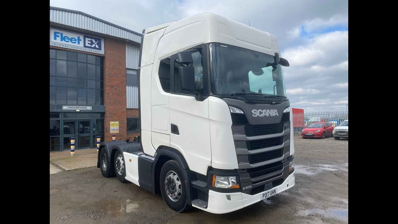 SCANIA S500 NEW GENERATION 6X2 TRACTOR UNIT 2017 - PO17 UHN - YouTube