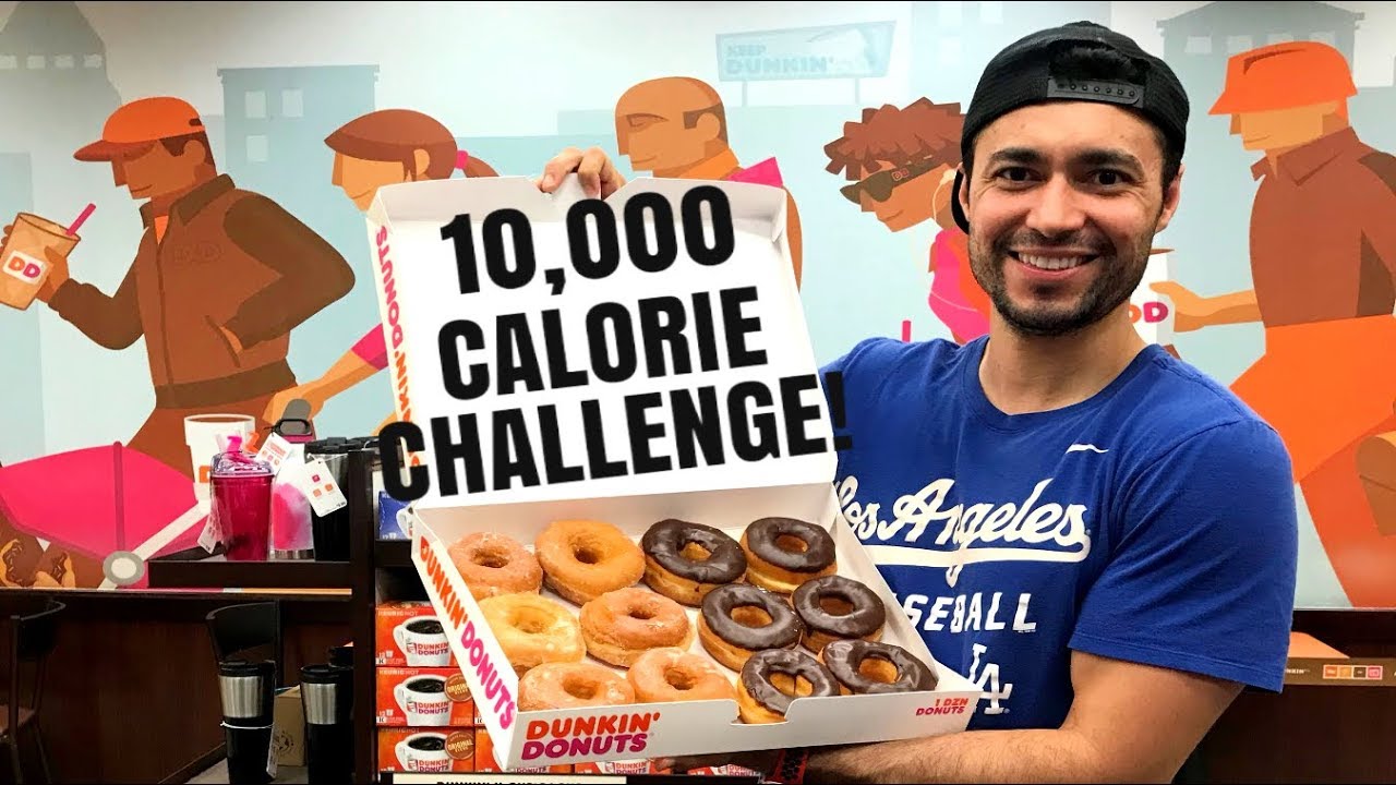 10,000 Calorie Challenge - YouTube