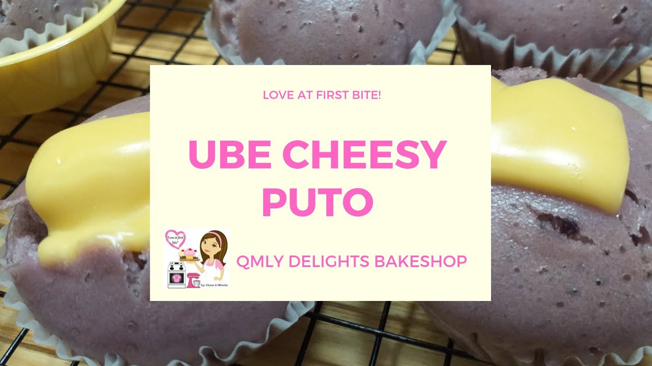 #92 Ube Cheesy Puto | Baking is my Passion! | QMLY Delights - YouTube