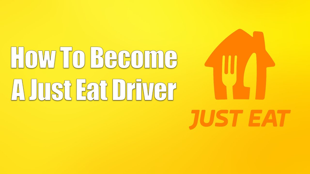 How To Become A Just Eat Driver - YouTube