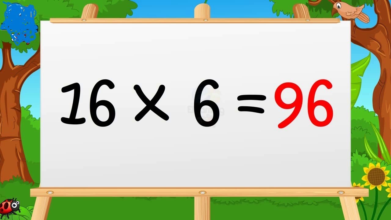 Table of 16 | Rhythmic Table of Sixteen | Learn Multiplication Table of ...