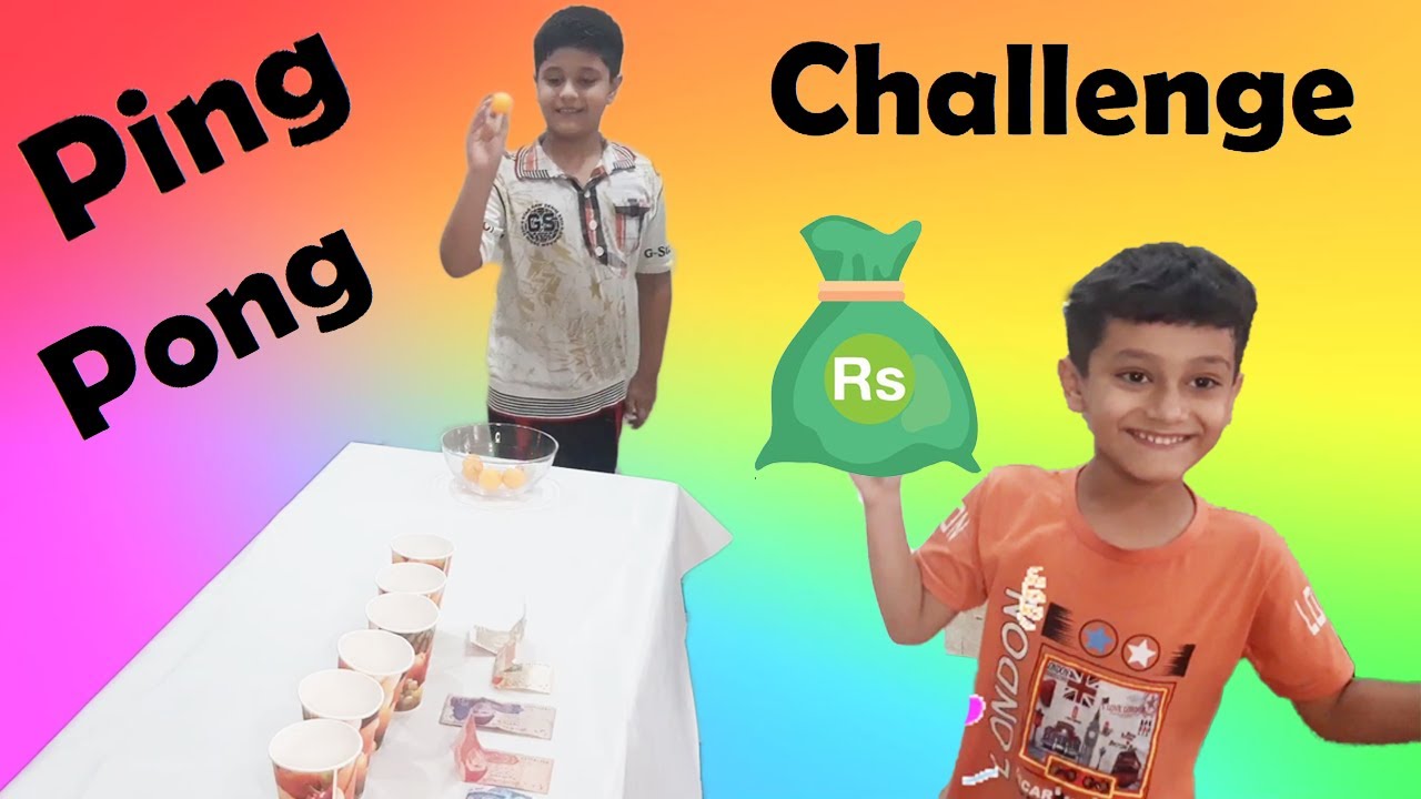 PING PONG CHALLENGE!!! | ultimate ping pong challange with Bros | Fun ...