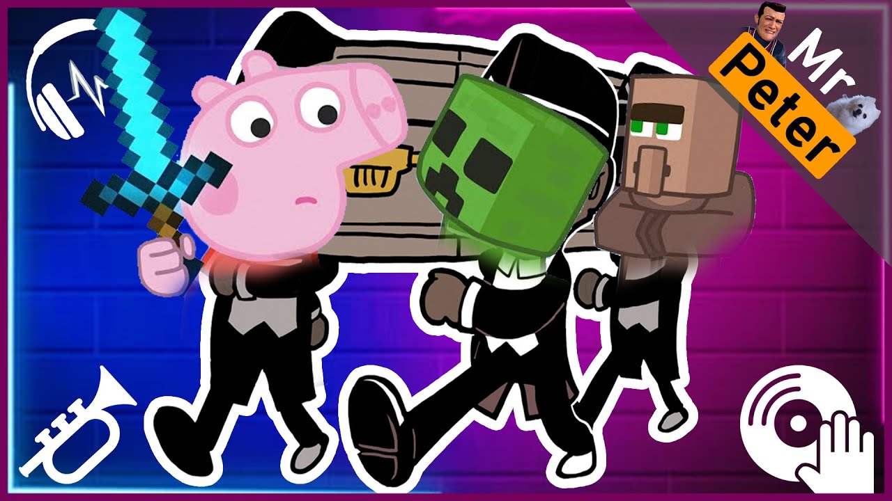 Gigamix - Peppa vs Minecraft Animation - YouTube Music