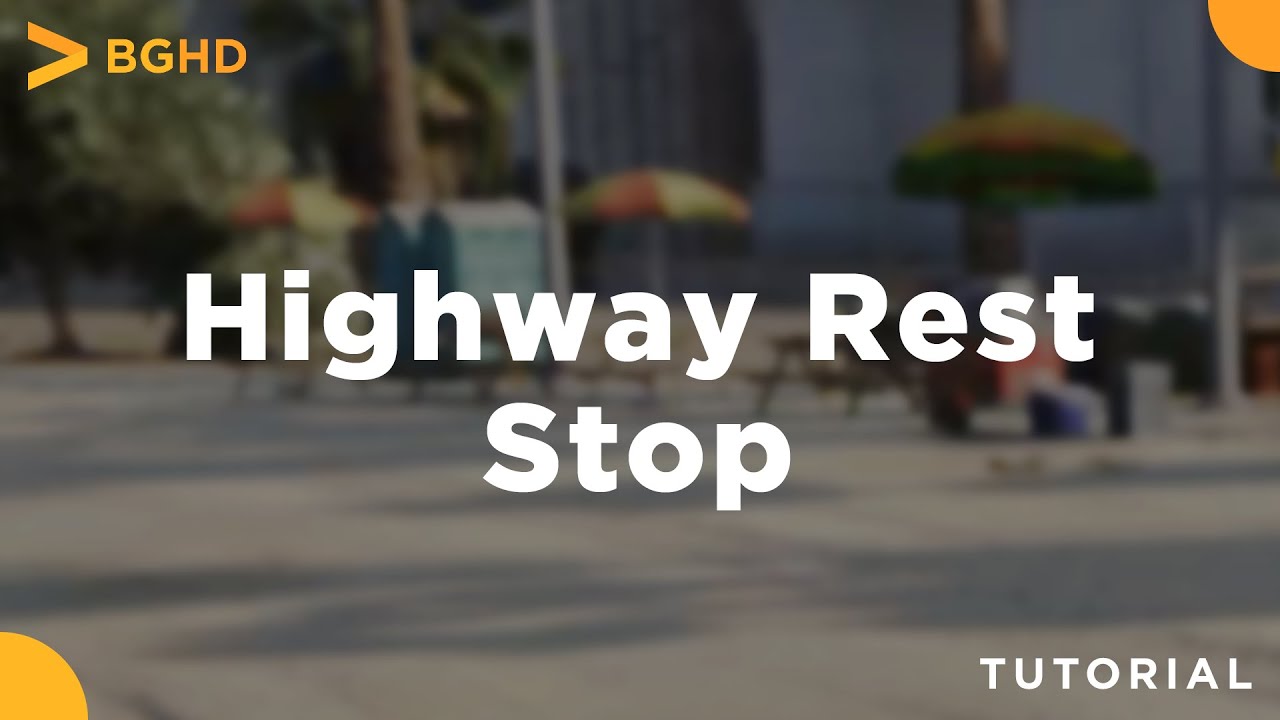 Highway Rest Stop | FiveM Map Resource - YouTube