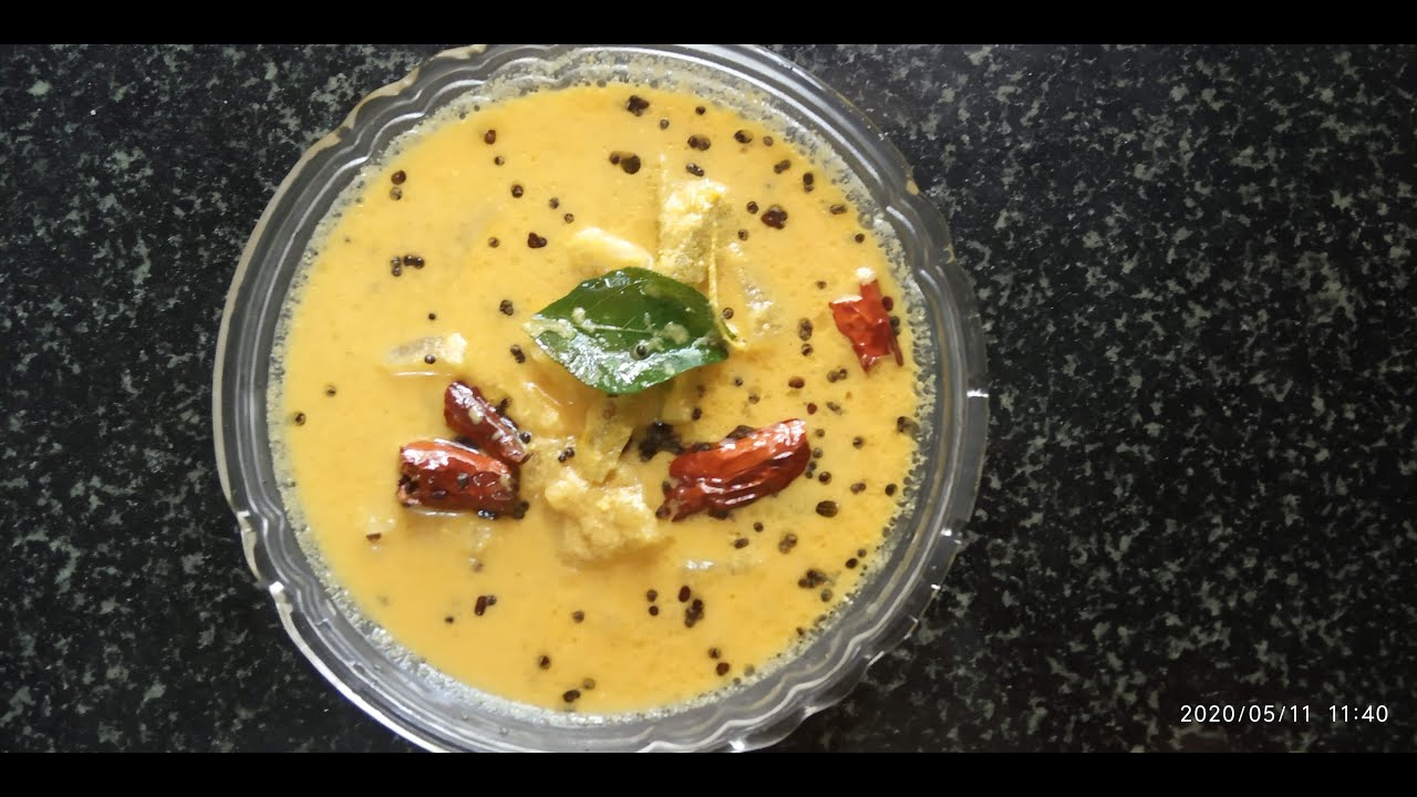 MOORU CURRY/ CURD CURRY - KERALA STYLE - YouTube