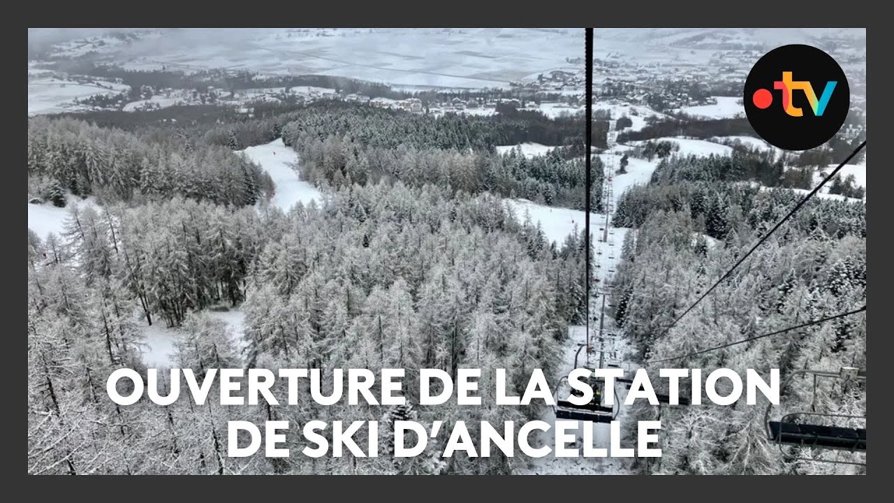 Hautes-Alpes : la station de ski d'Ancelle ouvre ses pistes sous la ...