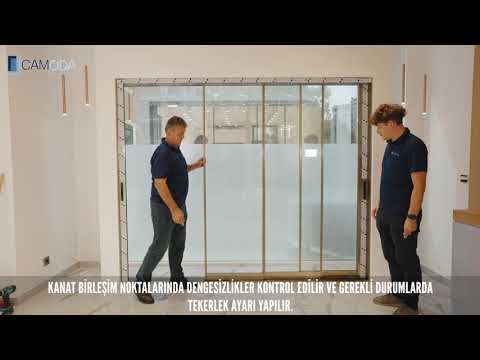 Camoda Vista Slider Sürme Cam Balkon Sistemleri Montajı