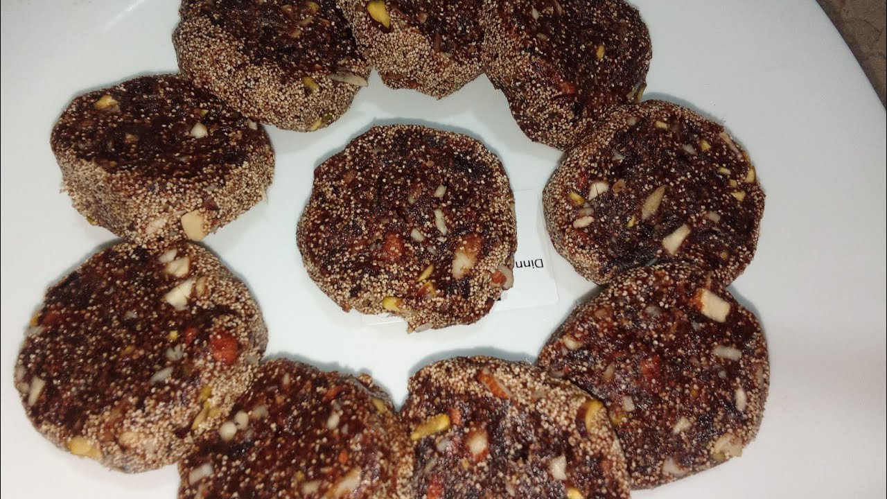 Hajj Special Khajoor Methai Recipe | Khajoor & Dry Fruit Roll Recipe ...