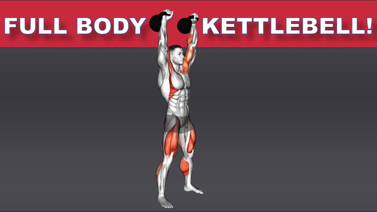 💪🏋️‍♂️ THE ONLY FULL-BODY KETTLEBELL WORKOUT YOU NEED! | Sculpt, Build ...