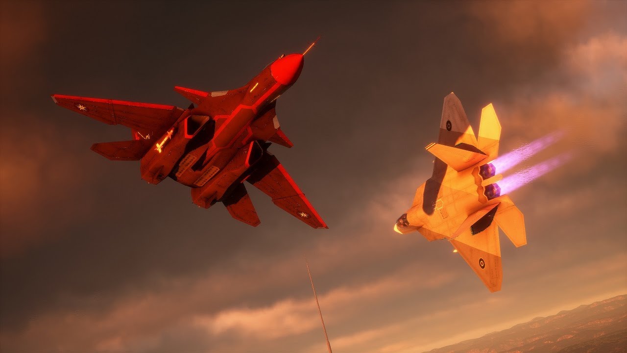 Project Wingman gameplay part 21 (MOBIUS 1 VS CRIMSON 1) - YouTube