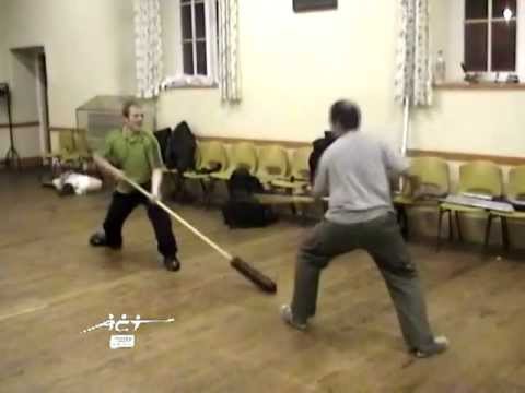 Spear fighting. What works. Armed Combat and Tactics. - YouTube