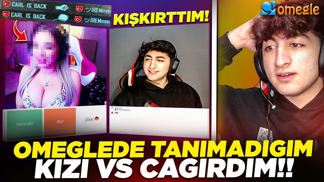 Omeglede TanimadiĞim Kizlari Vs Ye ÇaĞirip KiŞkirttim 🤬 Youtube