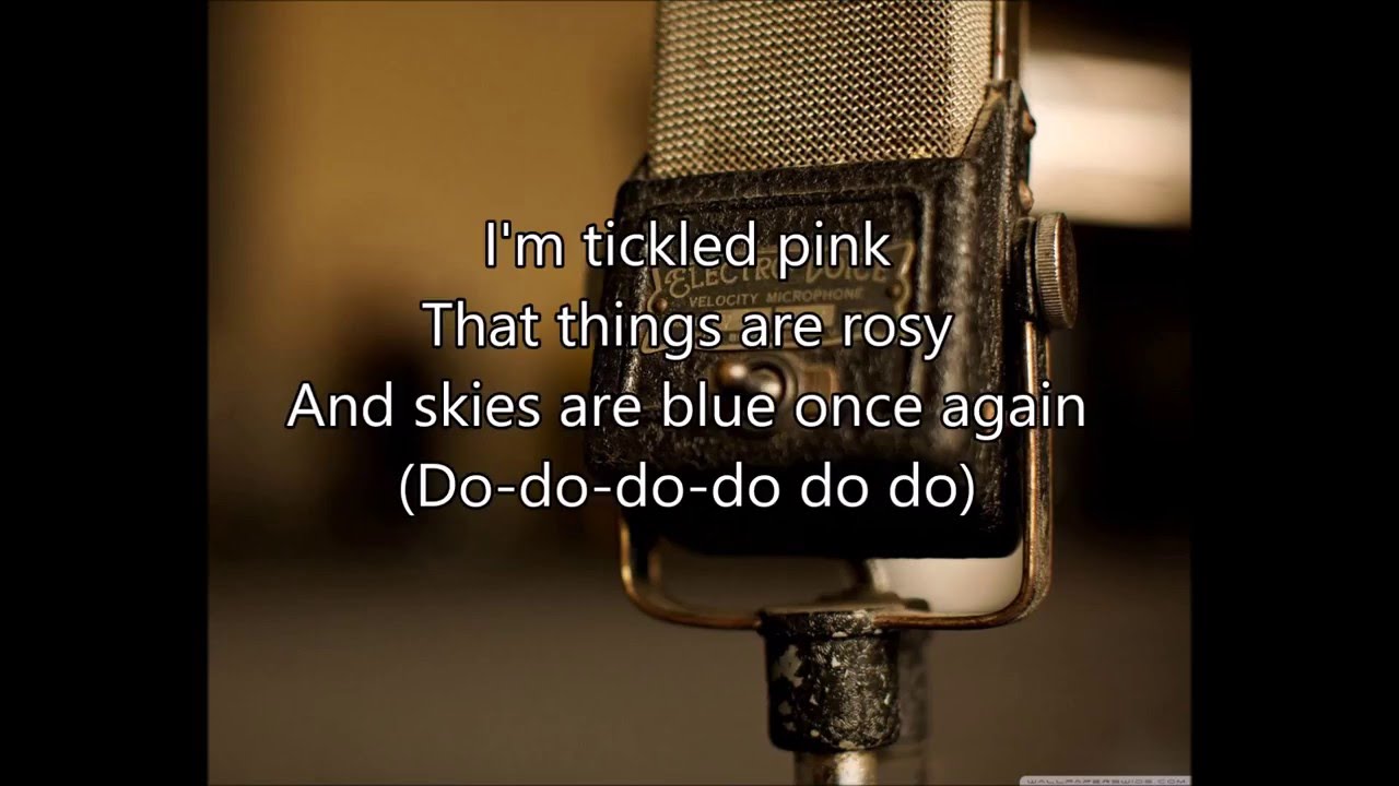 I'm Tickled Pink - Jack Shaindlin - Lyrics - Fallout 3 - YouTube