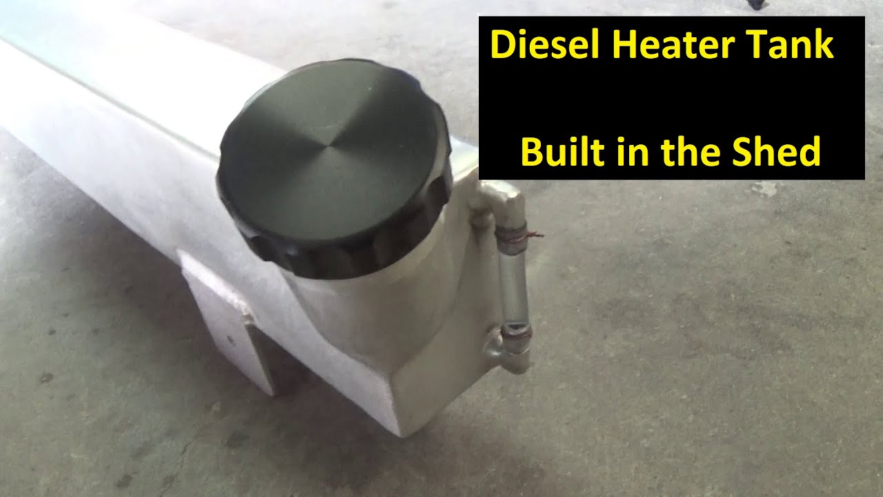 Build a Diesel Heater Tank for a Campervan - YouTube