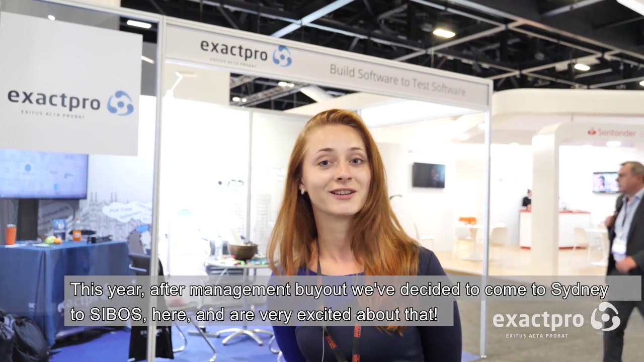 Exactpro at SIBOS in Sydney! - YouTube