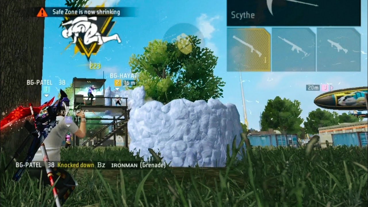 TOURNAMENT HIGHLIGHTS || TRY ALL GUNS FOR GRINDING || FREE FIRE INDIA ...