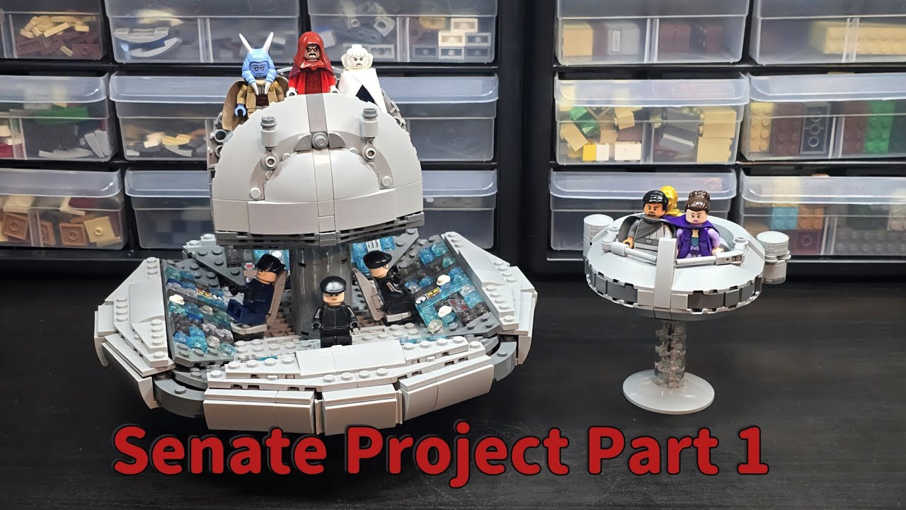 Lego Star Wars The Senate Project Part 1 - YouTube