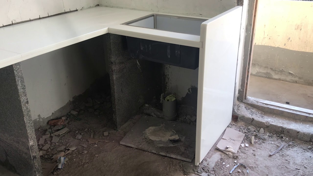 Nano White G7 Kitchen Countertop. - YouTube