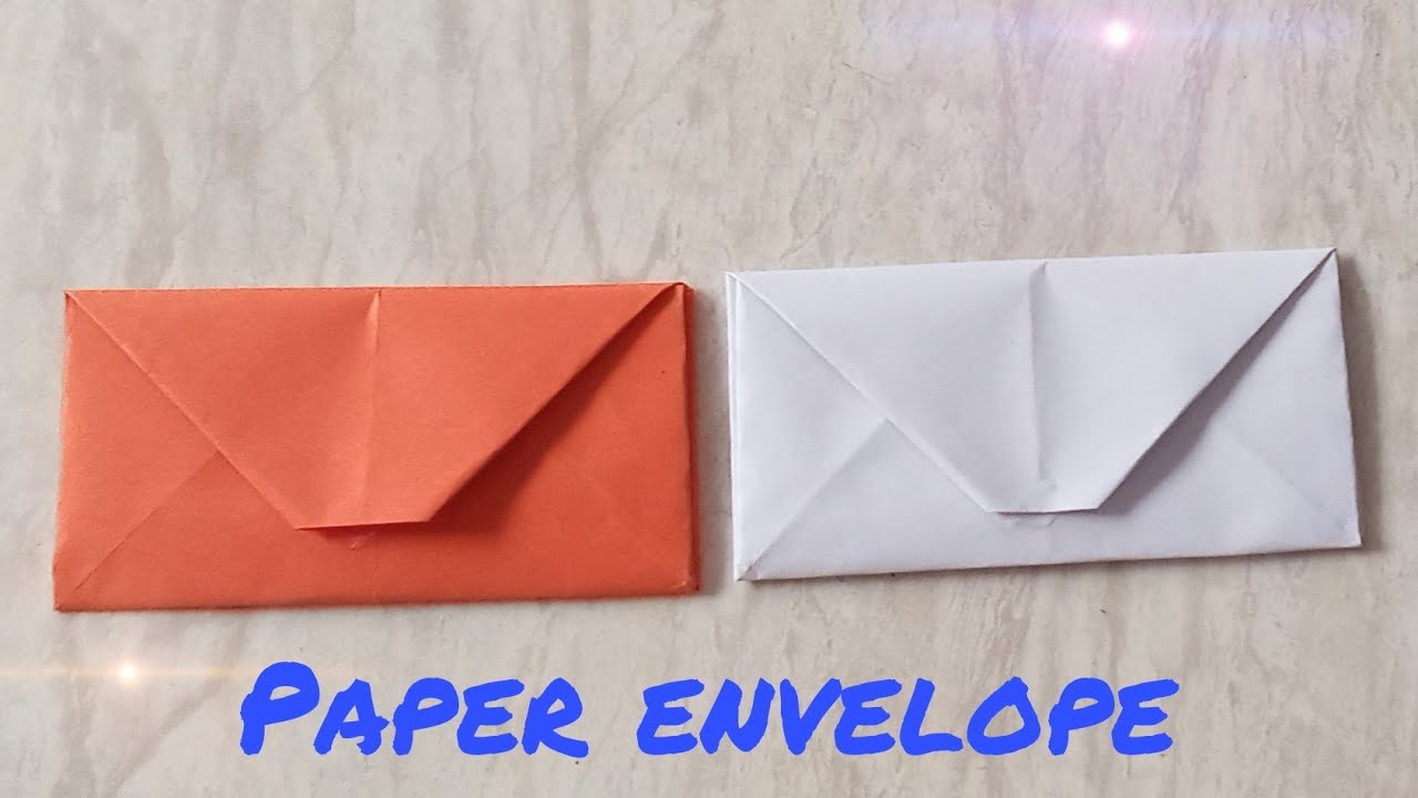 How to make a envelope with A4 sheet | envelope make without gule ...