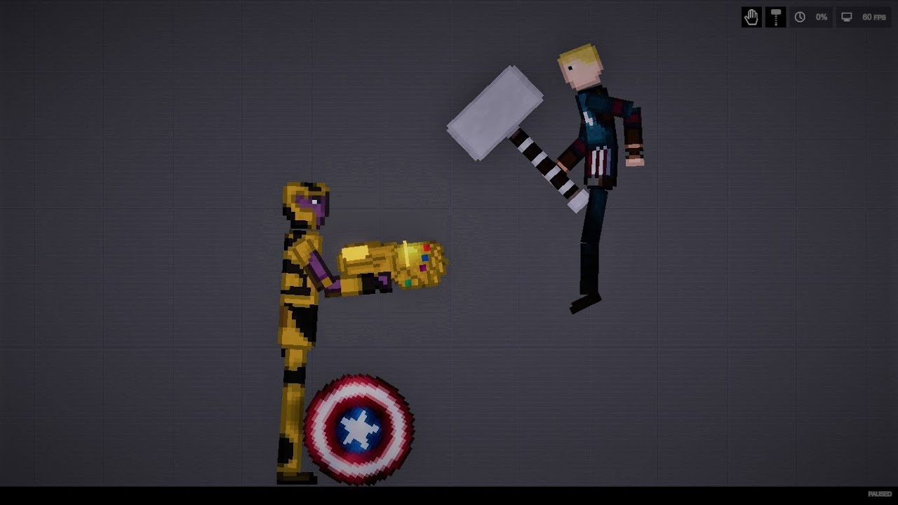Avengers Texture Pack in People Playground - YouTube