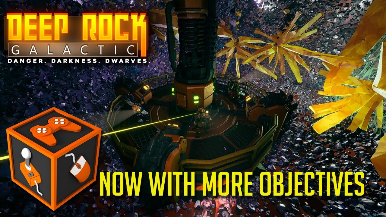 Deep Rock Galactic - Now with More Objectives - YouTube