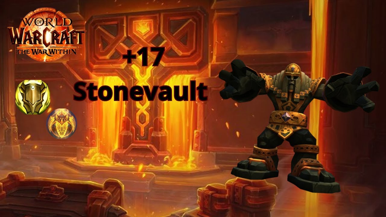 Stonevault +17 | Lightsmith Prot Paladin | TWW SEASON 1 M+ - YouTube