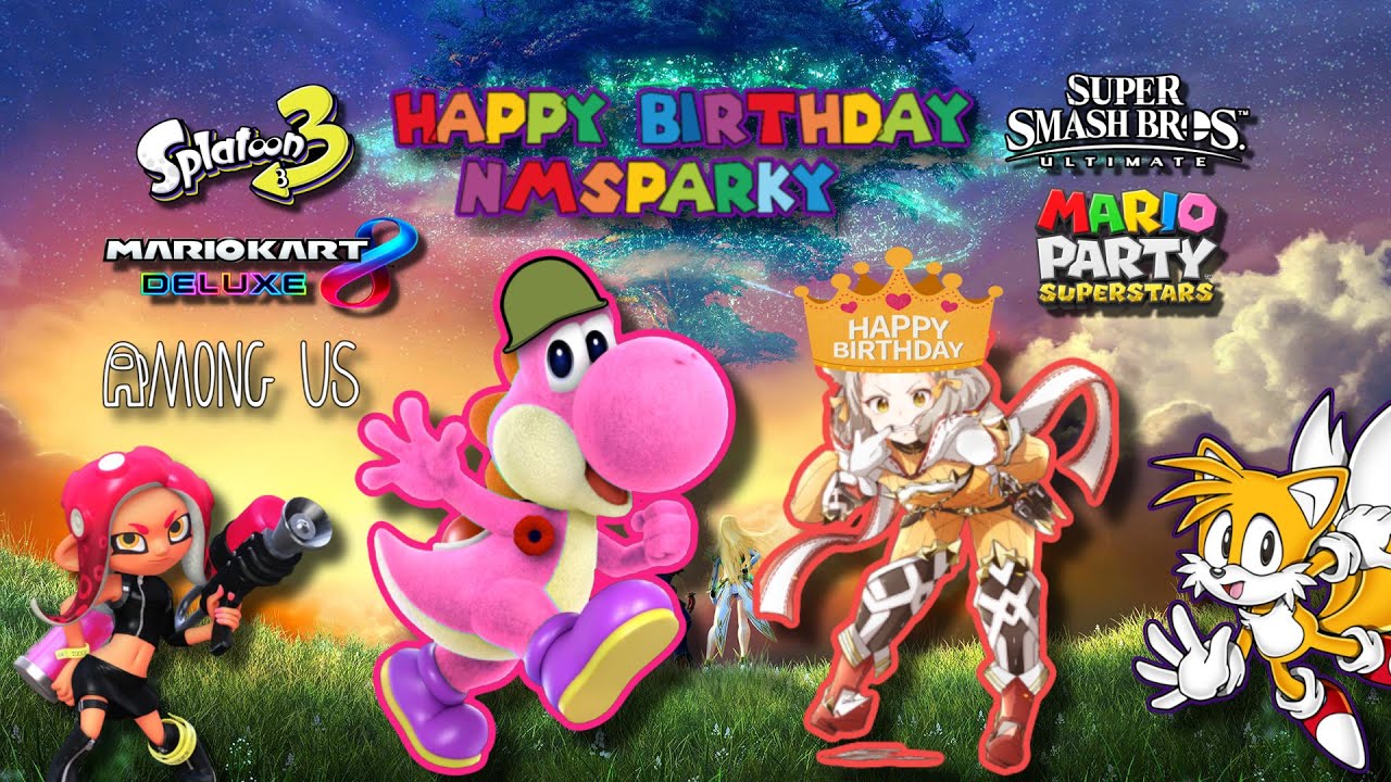 NMSparky's Birthday of 2022 Live Stream First Birthday Party for ...