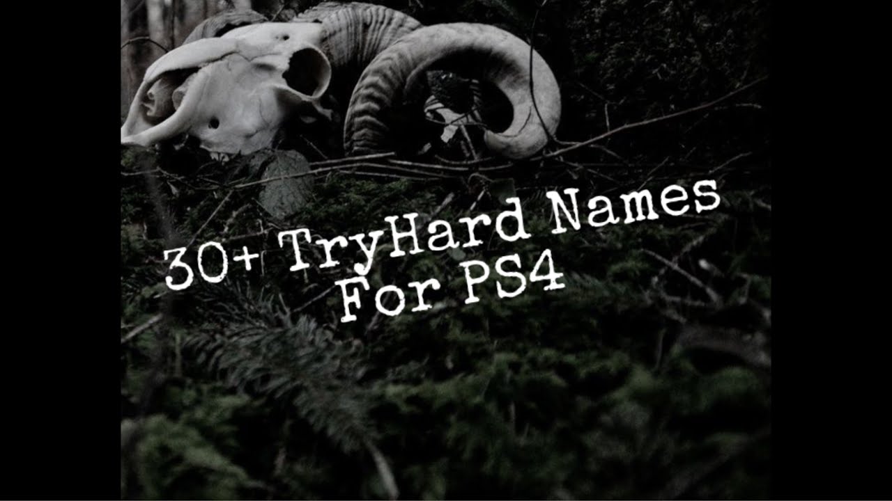 30+ Sweaty Try Hard Names For Playstation (Available) - YouTube