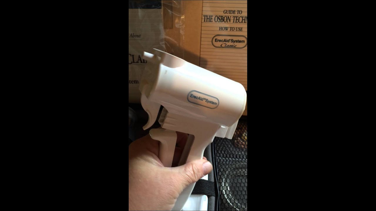 ErecAid pump for Erectile function - YouTube